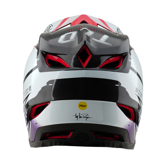 D4 AS CARBON HELMET DRIP WHITE – Troy Lee Designs NZ