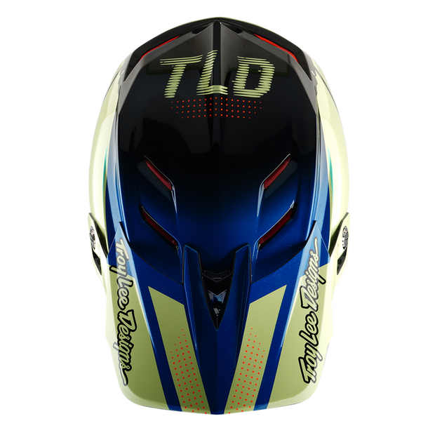 D4 AS COMPOSITE HELMET DRIP GLO YELLOW – Troy Lee Designs NZ