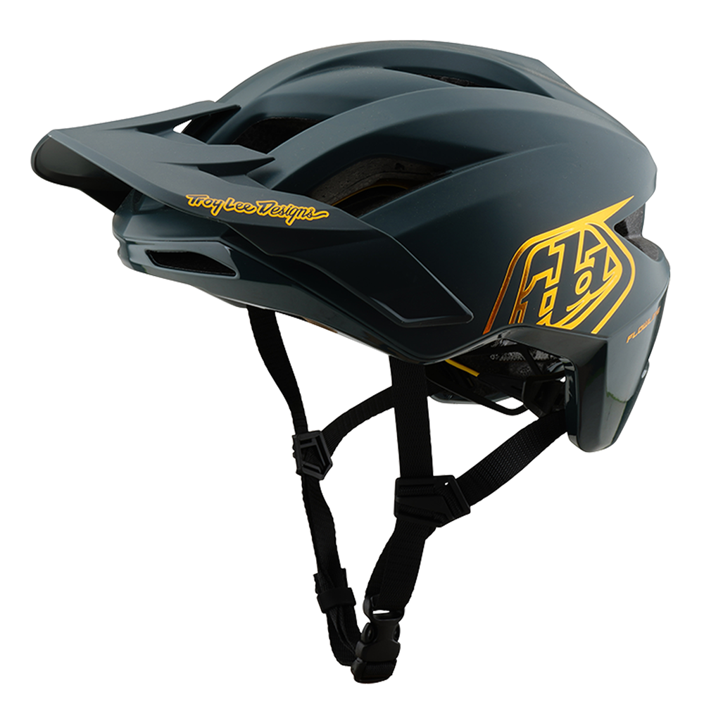 FLOWLINE AS HELMET POINT GRAY / GOLD – Troy Lee Designs NZ