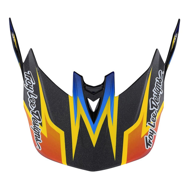 D4 VISOR LIGHTNING BLACK – Troy Lee Designs NZ